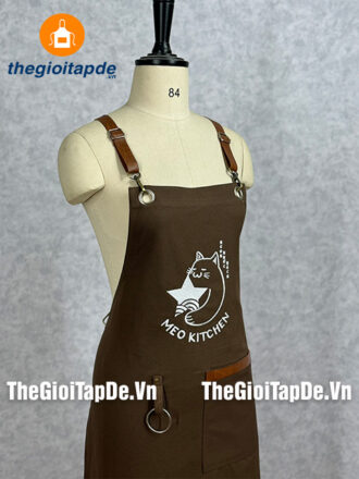Tạp Dề Nhà Hàng – Tạp Dề Meo Kitchen - Thế Giới Tạp Dề